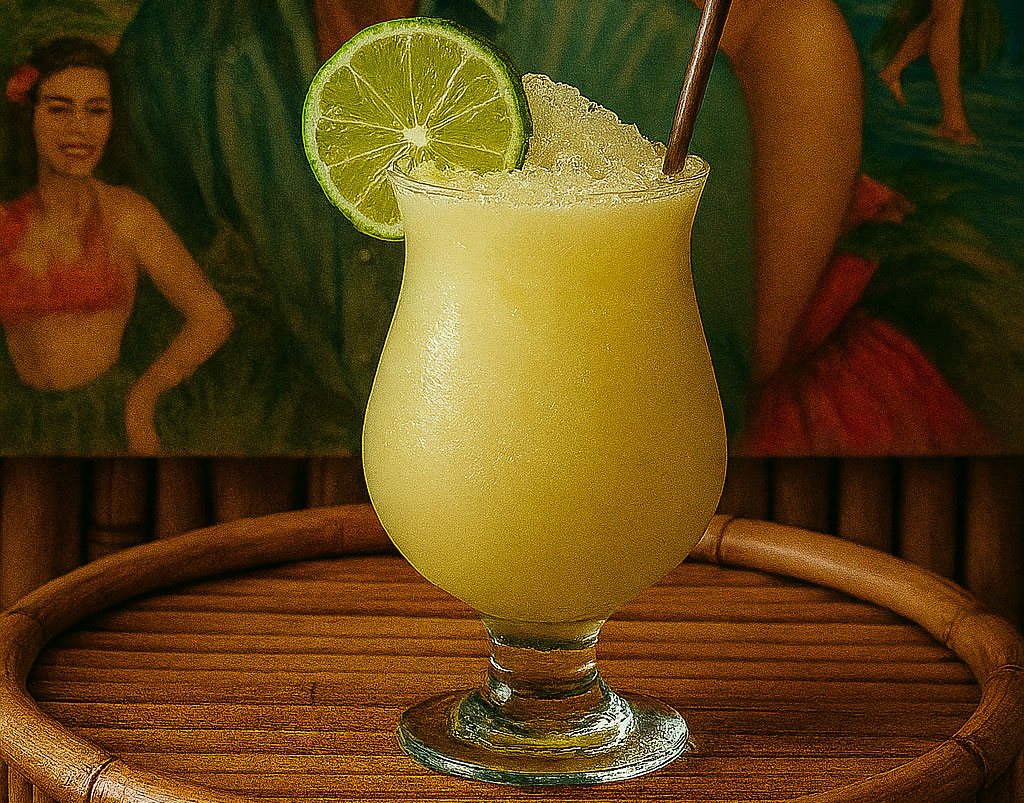 Hawaiian Eye Cocktail - Exotic Tiki Island
