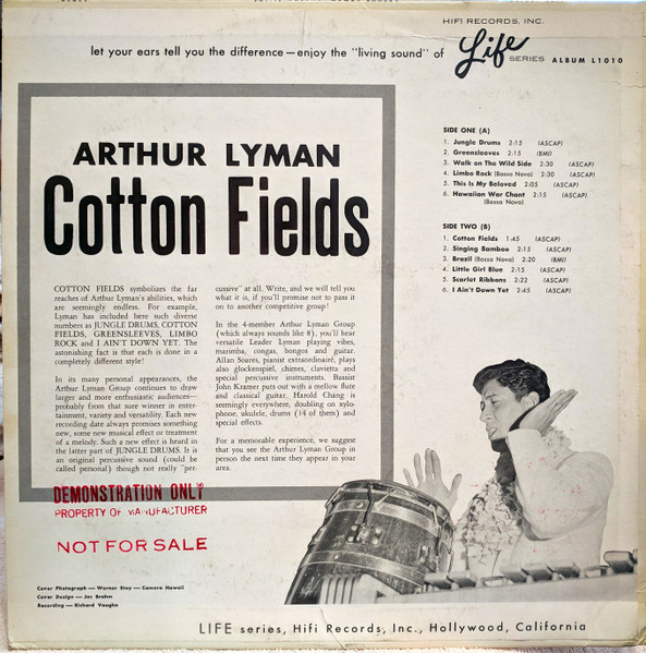 Arthur Lyman – Cotton Fields - Exotic Tiki Island