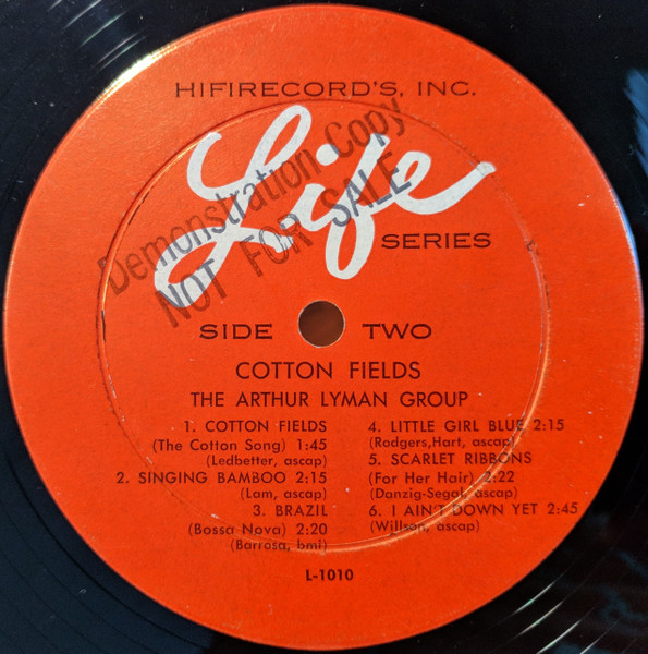 Arthur Lyman – Cotton Fields - Exotic Tiki Island