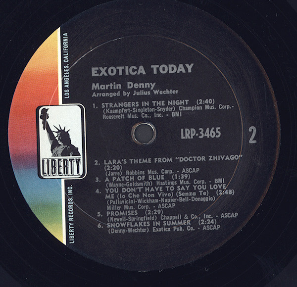Martin Denny – Exotica Today - Exotic Tiki Island