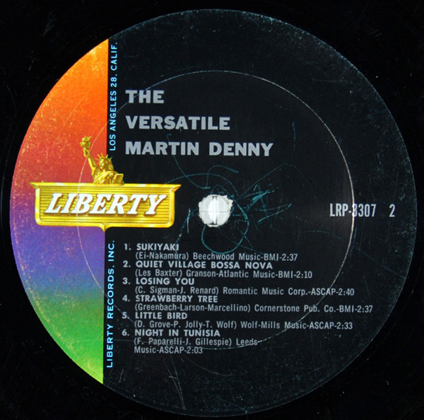 Martin Denny – The Versatile Martin Denny - Exotic Tiki Island