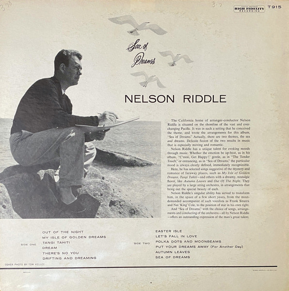 Nelson Riddle And His Orchestra – Sea Of Dreams - Exotic Tiki Island