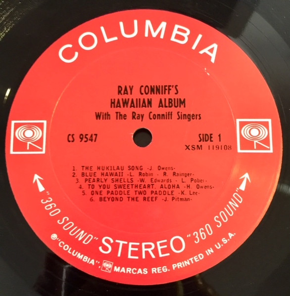 Ray Conniff With The Ray Conniff Singers – Ray Conniff's Hawaiian Album ...