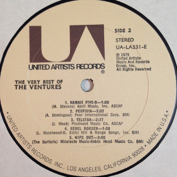 The Ventures – The Very Best Of The Ventures - Exotic Tiki Island
