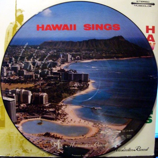 Various – Hawaii Sings (Picture Disk) - Exotic Tiki Island
