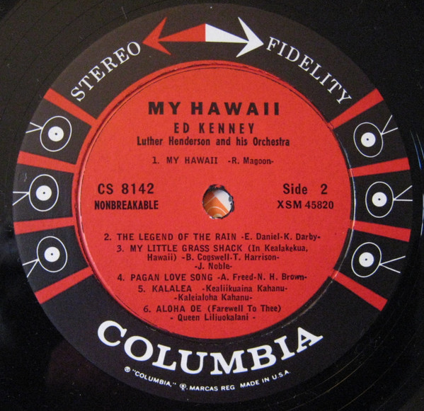 Ed Kenney, Luther Henderson And His Orchestra – My Hawaii - Exotic Tiki ...