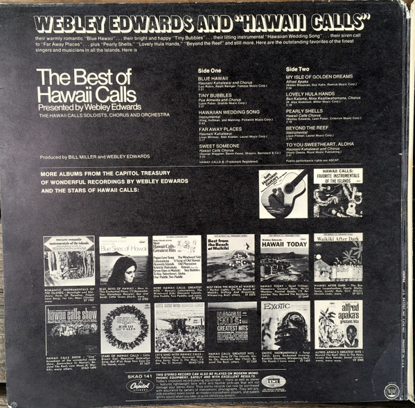 Webley Edwards Presents Hawaii Calls – The Best Of Hawaii Calls ...