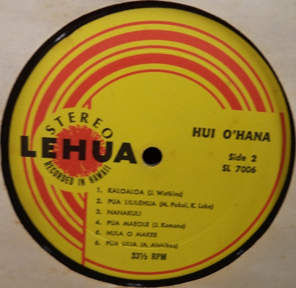 Hui Ohana – Young Hawaii Plays Old Hawaii - Exotic Tiki Island