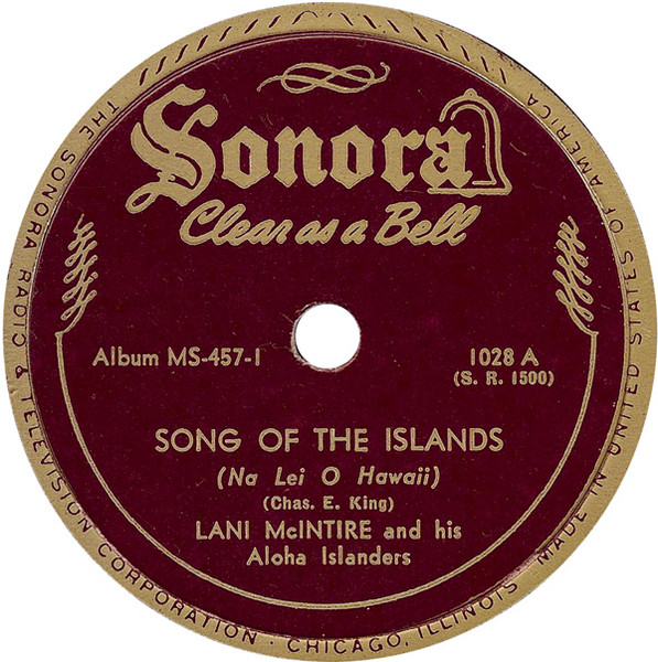 Lani McIntire And His Aloha Islanders – Aloha Hawaii - Exotic Tiki Island