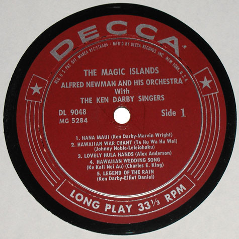 Alfred Newman And His Orchestra With The Ken Darby Singers – The Magic ...