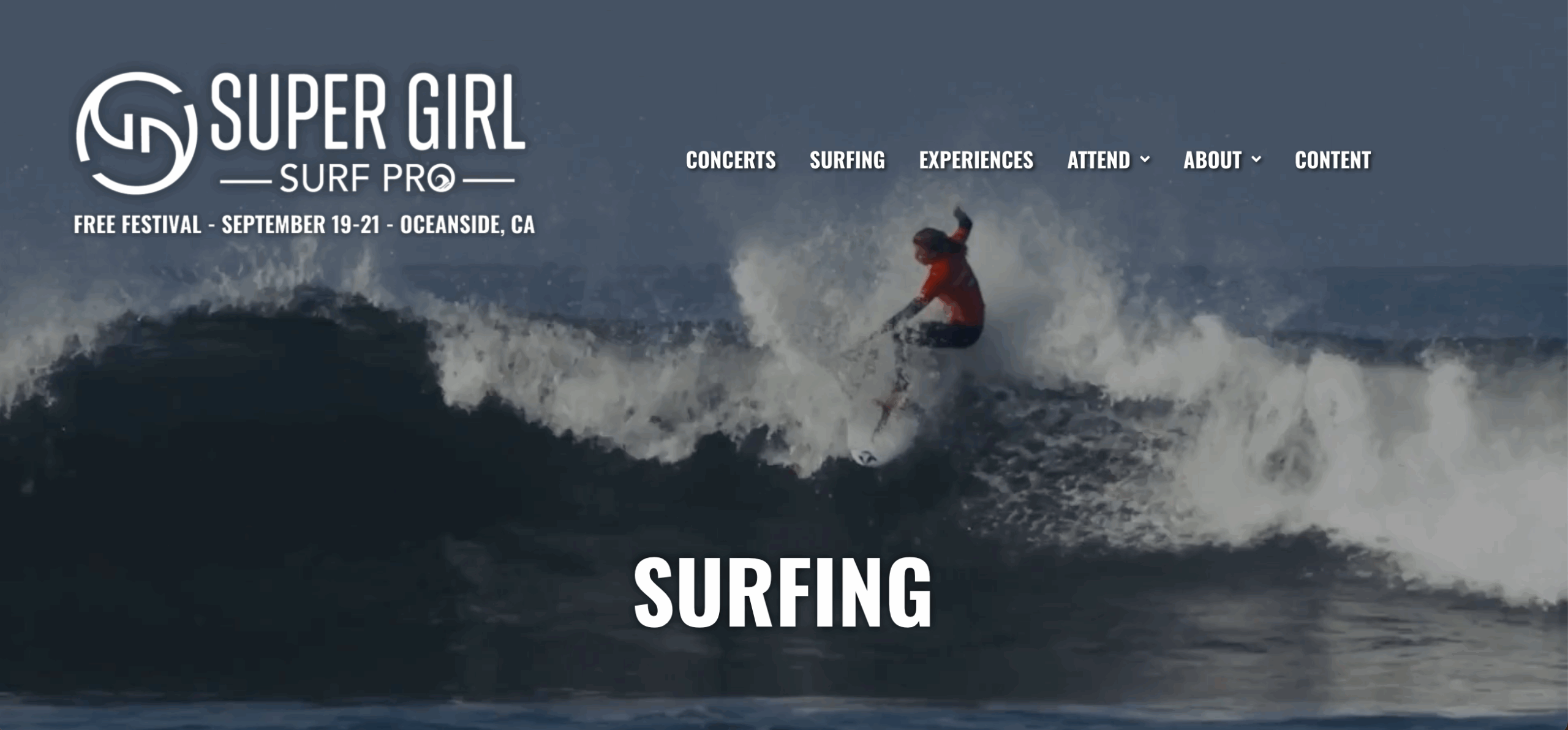 Super Girl Surf Pro Returns to Oceanside with Surf, Sound, and ...