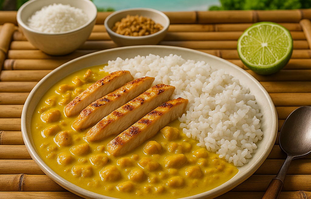 Hawaiian Curry - Exotic Tiki Island