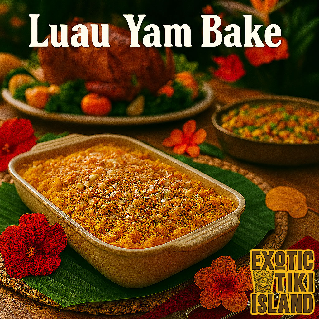 Luau Yam Bake - Exotic Tiki Island